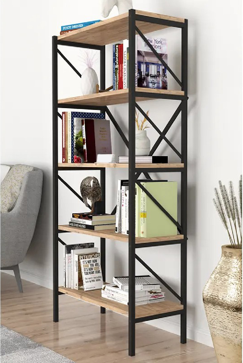 Полица со метална конструкција Луксор - Target.mk